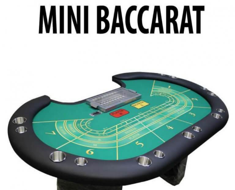 Mini Baccarat – Online casino table game by Play n Go.